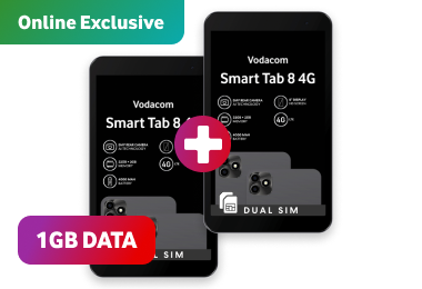 Online Exclusive Tablet Data Deals | Vodacom Business